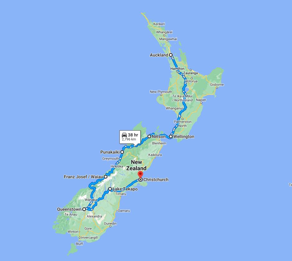 17nts New Zealand self drive holidays | All About Tailor Made Travel